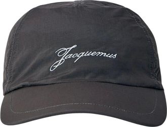 Jacquemus unisex, Accessoires, Brun, Taille: 58 CM La Casquette Baluchon Cap