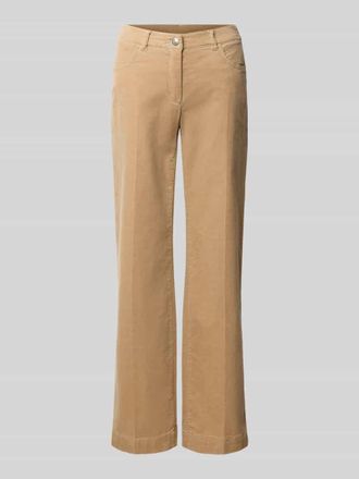 Toni Regular Fit Cordhose mit elastischem Bund Modell Jenny Wide