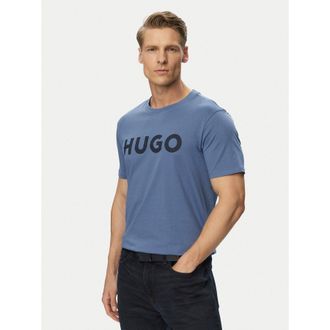 HUGO BOSS T-Shirt Dulivio 50467556 Blau Regular Fit