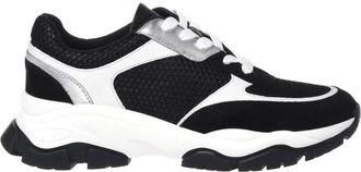 Baldinini Low-Top Sneaker - SNEAKER BALDININI - Gr. 37,5 (EU) - in Schwarz - f&uuml;r Damen