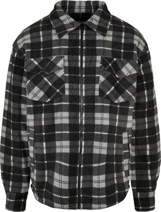 Urban Classics Hemdjacke f&uuml;r Herren (Schwarz/Wei&szlig;)