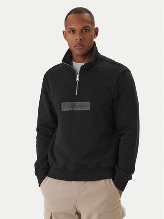 Napapijri Sweatshirt B-Box NP0A4H96 Schwarz Relaxed Fit