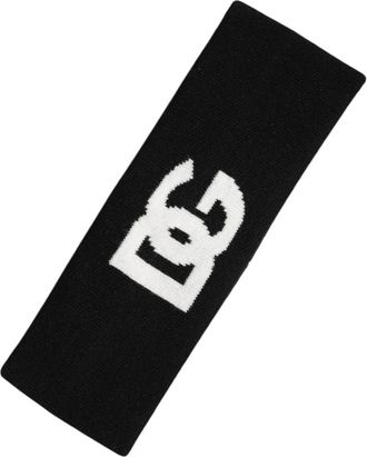Dolce & Gabbana unisex, Accessoires, Noir, Taille: ONE Size Headband