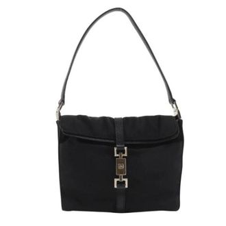 Gucci Sac bandouli&egrave;re en nylon Pre-owned - Femme - Pre-owned - Noir - Taille: ONE Size