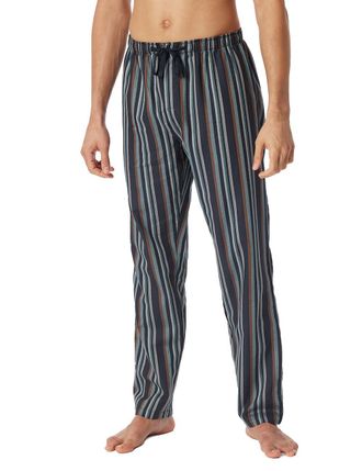 Schiesser Herren Lange Schlafhose-Webhose Organic Cotton-Mix + Relax Pyjamaunterteil, Multicolor 3_180292, 54