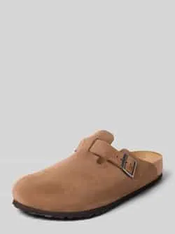 Birkenstock Hausschuhe aus echtem Leder Modell Boston