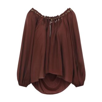 Zimmermann Aster Bluse - - Blouses & Shirts - Damen - Braun - M