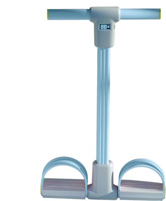 Generico Trainingsgerät mit 6 Widerstandsröhren, Pedalwiderstand mit Zählfunktion, Heimtraining und Arm-/Beintraining