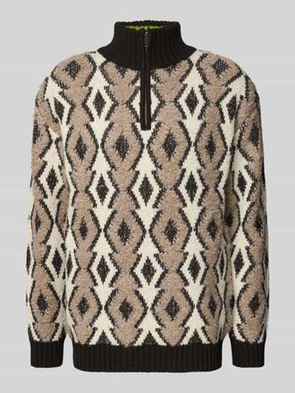 Scotch & Soda Strickpullover mit gerippten Abschlüssen Modell ARGYLES