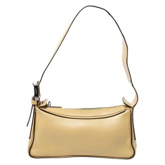 Bally Pre-owned Leder Schultertasche - - Pre-owned - Damen - Gelb - ONE SIZE