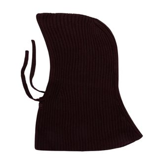 Pinko Pinko, Femme, Accessoires, Brun, Taille: ONE Size Capuche en laine