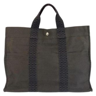 Herm&egrave;s Pre-owned Herline MM Tote Bag Grau - - Pre-owned - Damen - Grau - ONE SIZE