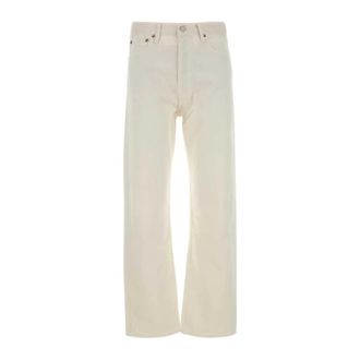 A Gold E Gerades Jeans - - Jeans - Damen - Wei&szlig; - W29