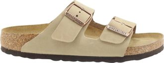 Birkenstock Femme, Chaussures, Beige, Taille: 45 EU Arizona Soft Footbed Narrow Fit