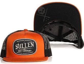 Sullen Clothing Mens Supply Trucker Rust Snapback Hat