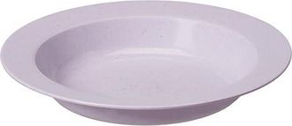 Gastromax GastroMax Teller Tief 22 cm BIO | Lavendel | Picknick, Camping, Grillen, für drinnen/draußen | Hitzebeständig | Lebensmittelsicher und BPA-frei | Spül