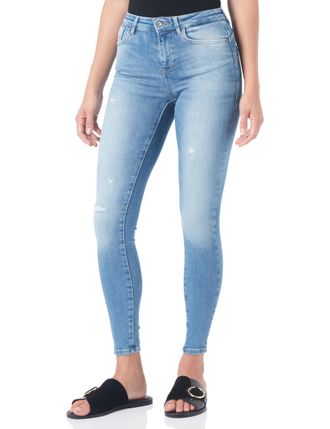Only Female Skinny Jeans ONLPOWER Niedrige Taille Skinny Fit Jeans