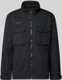 Camel Active Jacke aus reiner Baumwolle mit Brusttaschen