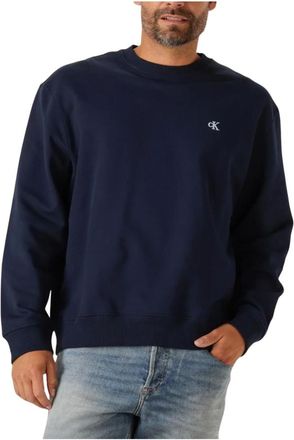 Calvin Klein Herren, Sweatshirts & Hoodies, Blau, 2XLGr&ouml;&szlig;e