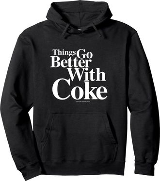 Coca Cola Ware Coca Cola: Mit Cola läuft es besser Pullover Hoodie
