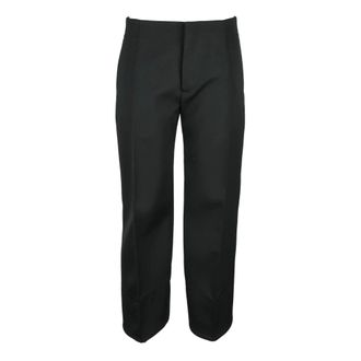 Bottega Veneta Femme, Pantalons, Noir, Taille: 34 FR pantalon
