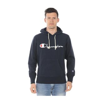 Champion Homme, Sweatshirts et sweats &agrave; capuche, Bleu, Taille: L Reverse Weave Sweat &agrave; capuche