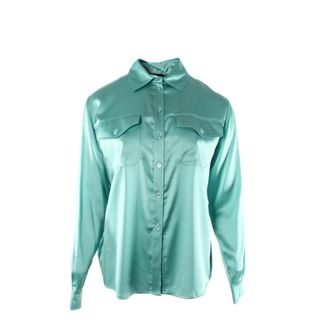 Pinko Seidenblusen-Mischung - - Blouses & Shirts - Damen - Gr&uuml;n - XS