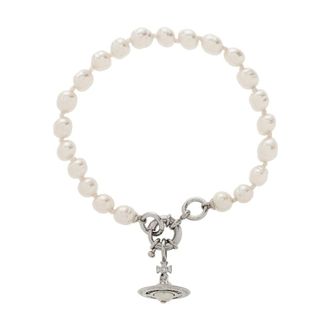 Vivienne Westwood Femme, Accessoires, Blanc, Taille: M Aleksa Bracelet