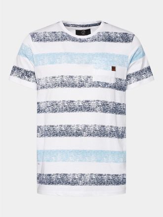 Indicode T-Shirt Hernandez 40-746 Blau Regular Fit