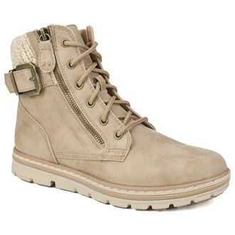 White Mountain Damen Kelsie Wanderstiefel, Natur/Stoff, 41.5 EU