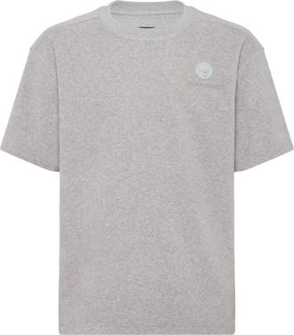 Plein Sport Homme, Tops, Gris, Taille: XL T-Shirt Col Rond
