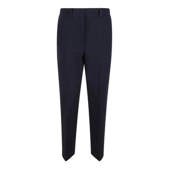 Incotex Blaue Stretch-Baumwollhose - - Trousers - Damen - Blau - M