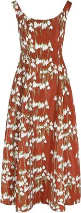 Bernadette Maudette Maxikleid - Rot