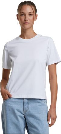 Build Your Brand Womens BY369-Ladies Sorona Loose Fit Tee T-Shirt, White, XXL