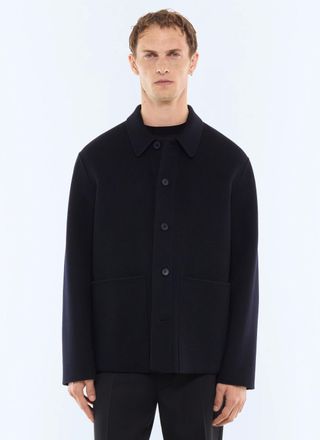 Fursac Blouson en drap de laine - Taille XXL - Homme
