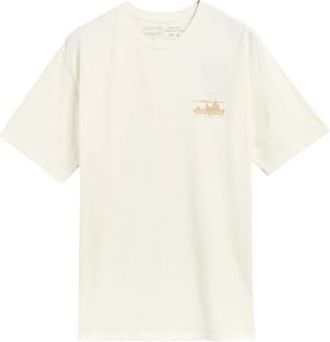 Patagonia T- Shirt Ms 73 Skyline Organic, Bouleau/Blanc, M Homme