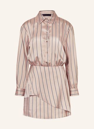 Liu Jo Liu Jo Hemdblusenkleid Aus Satin beige