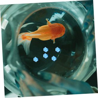 Soimiss 450stücke Wiederverwendbare Acryl Eiswürfel Deko Eisblöcke Realistische Fake Ice Cubes Für Tischdeko Vasenfüller Hochzeit Und Aquarium