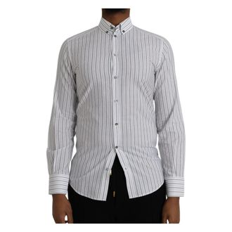 Dolce & Gabbana Gold Hemd - - Shirts - Herren - Wei&szlig; - S