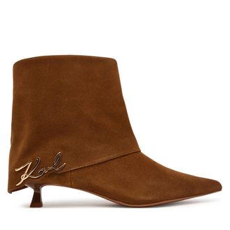 Karl Lagerfeld Stiefeletten KARL LAGERFELD KL30142 Braun