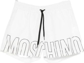 Moschino Homme, Maillots de bain, Blanc, Taille: L Moschino Sea clothing
