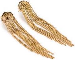 Au Printemps Paris Hängende Kettenohrringe