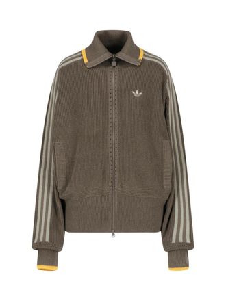 adidas Rei&szlig;verschluss Strick Sweatshirt Firebird