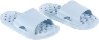 Frcolor Pantoufles Antidérapantes pour Femme Séchage Rapide Drainage Confort et Massage Adaptées Intérieur et Extérieur été Printemps Automne Bleu