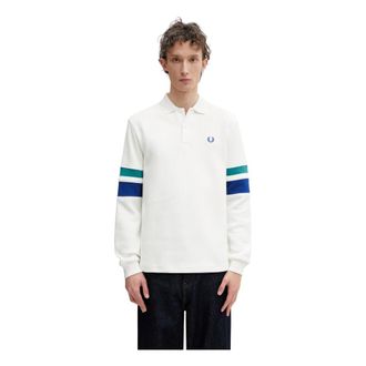 Fred Perry V-neck Strickware - - Knitwear - Herren - Wei&szlig; - L