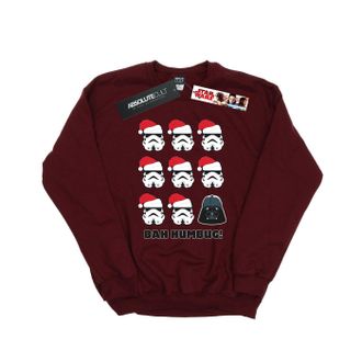 Star Wars Humbug Sweatshirt f&uuml;r Herren (Burgunderrot)