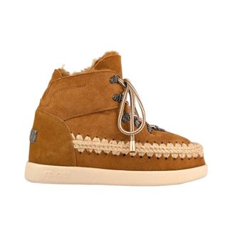 Mou Neuer Keilabsatz-Schn&uuml;rstiefel - - Shoes - Damen - Braun - 38 EU