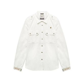 Aeronautica Femme, Blouses et Chemises, Blanc, Taille: 42 FR Blouses & Chemises