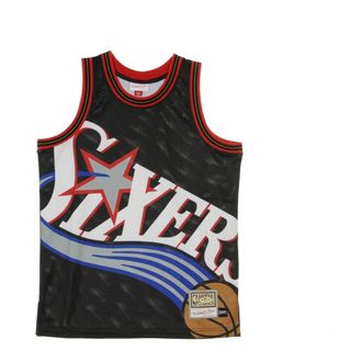 Mitchell & Ness NBA Big Face Basketball Tank Top - - Sport - Herren - Mehrfarbig - L