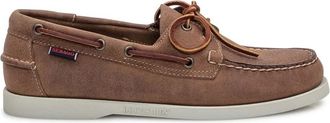 Sebago Homme, Chaussures, Brun, Taille: 39 1/2 EU Mocassin en cuir marron avec semelle intérieure en cuir